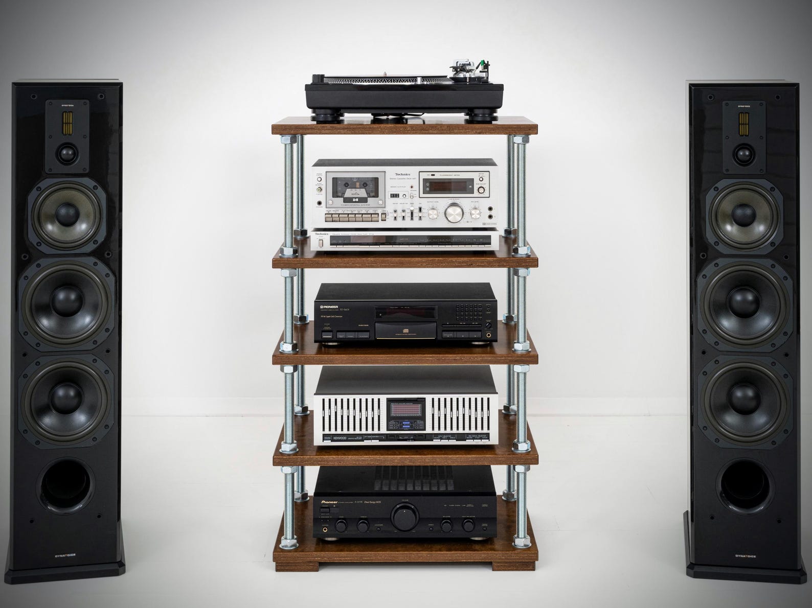 Adjustable Hifi Audio Rack - Heavy Duty Audio Rack | Custom Hifi ...