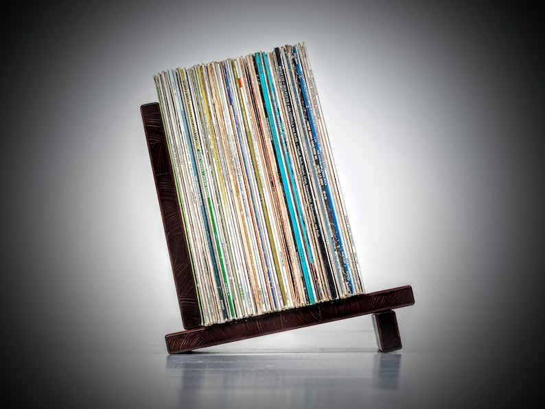 Vinyl Record Display Rack Wooden Vinyl Record Stand Vinyl - Etsy