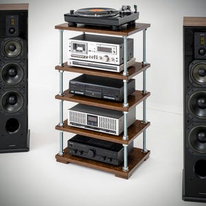 Adjustable Hifi Audio Rack - Heavy Duty Audio Rack | Custom Hifi ...