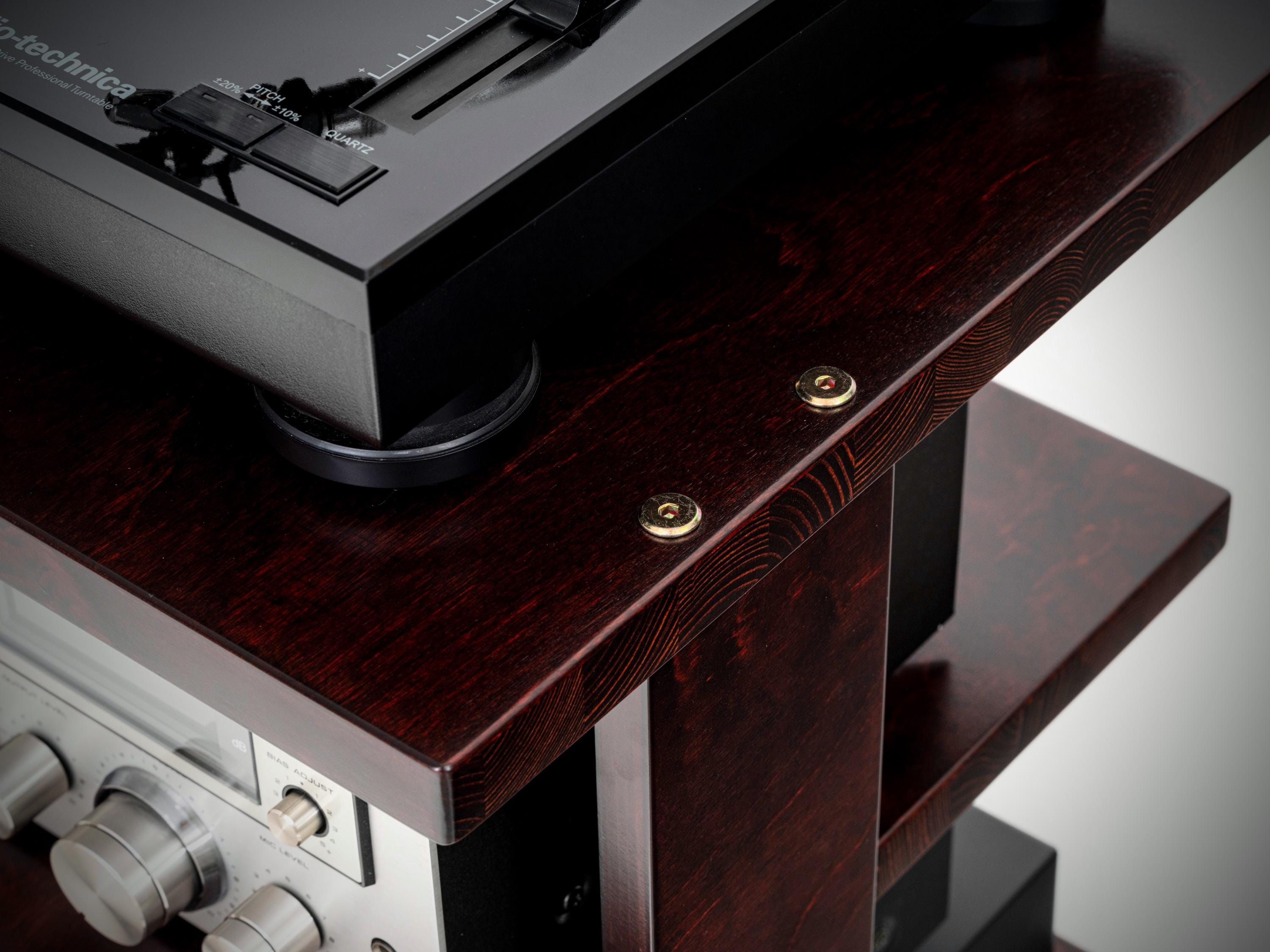 Custom Audio Rack | Bespoke Stereo Cabinet | Handmade Hifi Rack ...