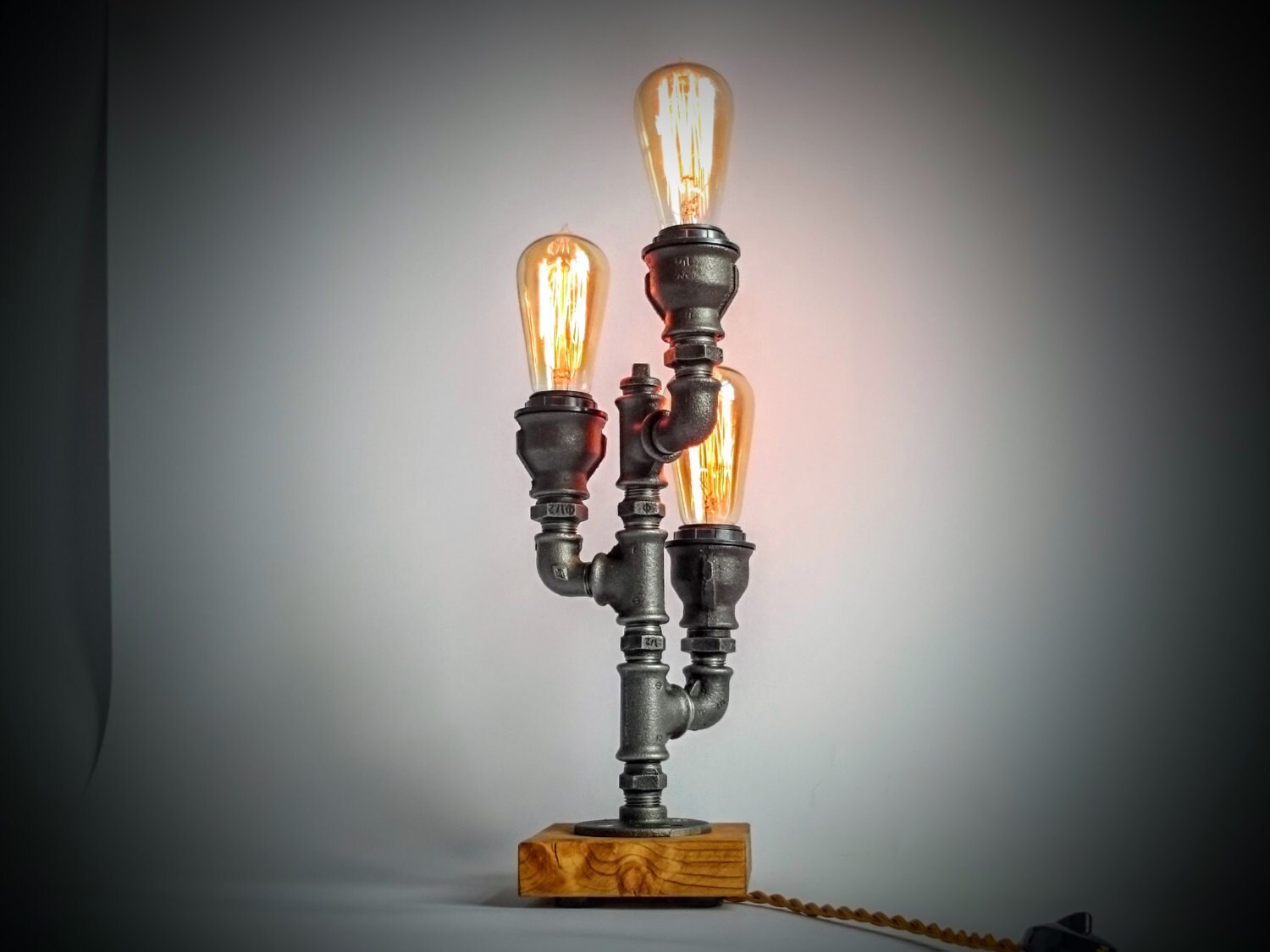 Table Lamp Edison Table Lamp Edison Lamp Steampunk Lamp - Etsy
