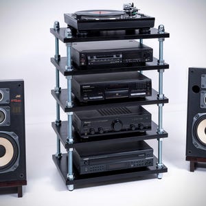 Audiophile Audio Rack / Record Player Stand / Turntable Stand ...
