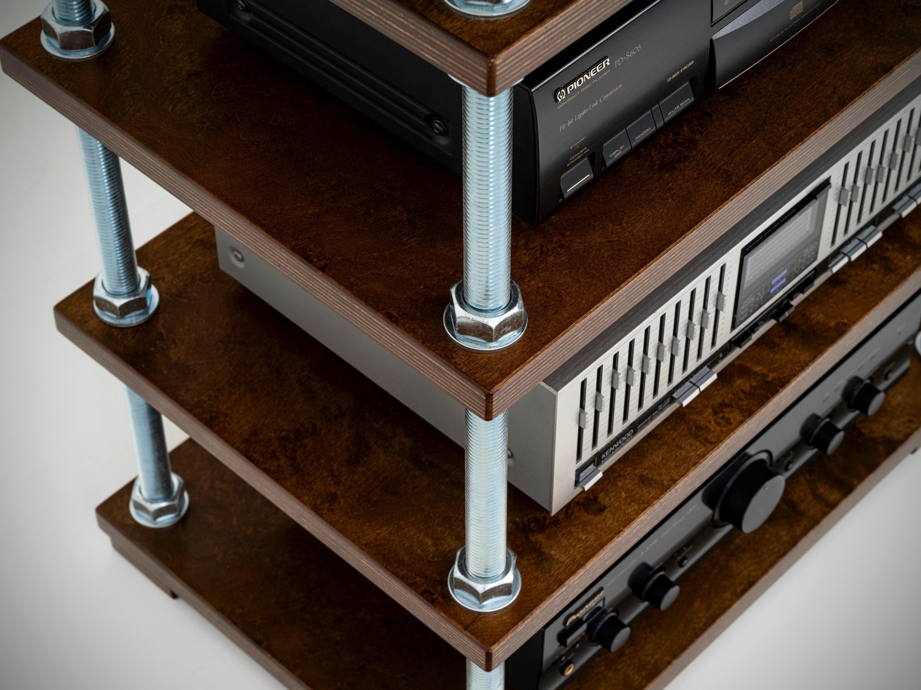 Adjustable Hifi Audio Rack - Heavy Duty Audio Rack | Custom Hifi ...