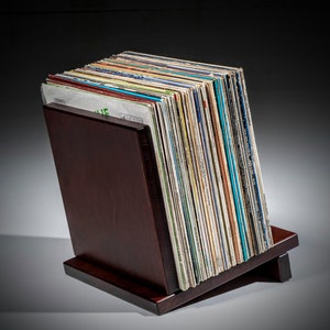 Vinyl Record Display Rack, Wooden Vinyl Record Stand, Vinyl Record ...