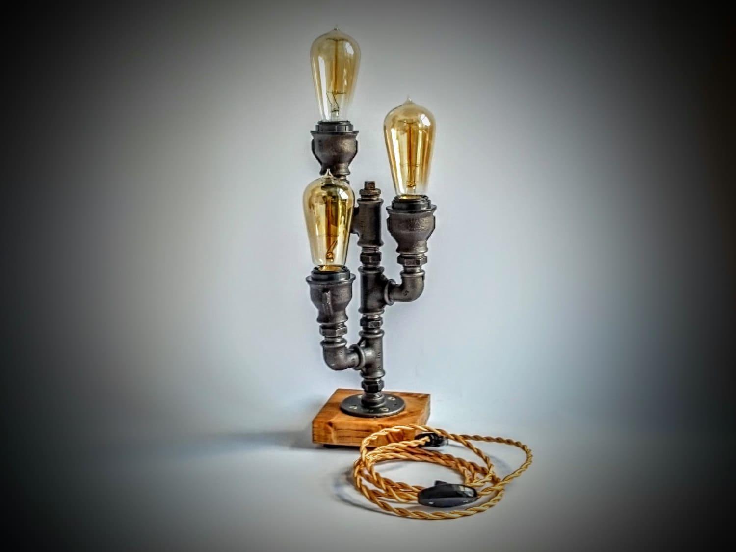 Table Lamp Edison Table Lamp Edison Lamp Steampunk Lamp - Etsy