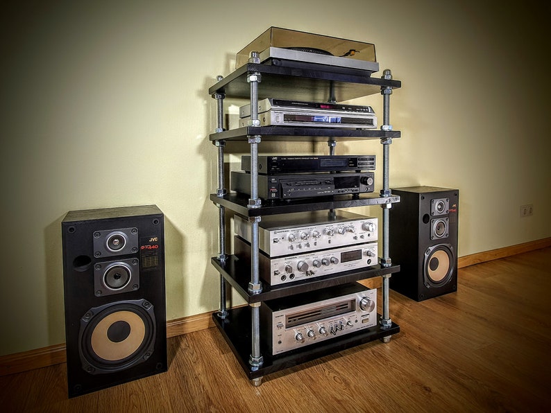 Audiophile Audio Rack / Record Player Stand / Turntable Stand - Etsy