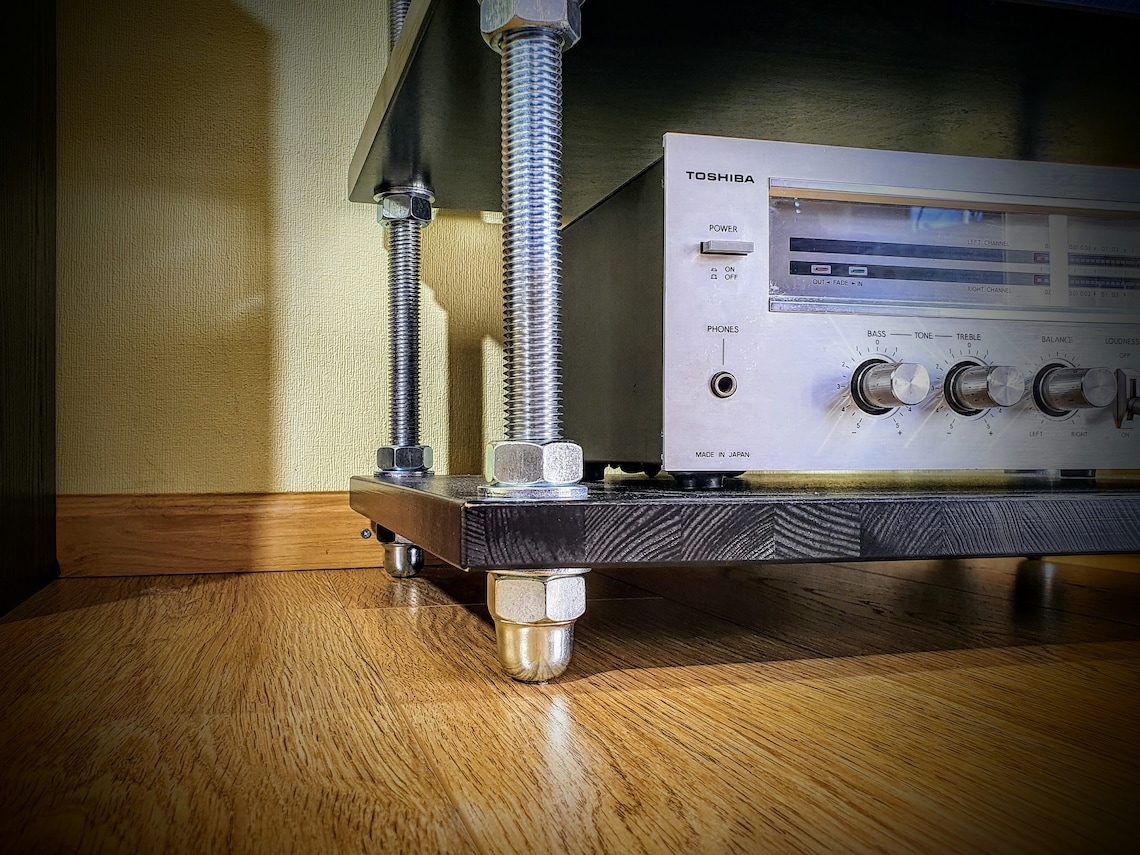 Audiophile audio rack / Record player stand / Turntable stand | Etsy
