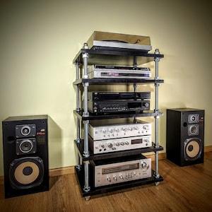 Audiophile Audio Rack / Record Player Stand / Turntable Stand ...