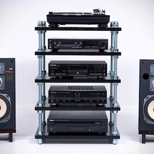 Audiophile Audio Rack / Record Player Stand / Turntable Stand ...