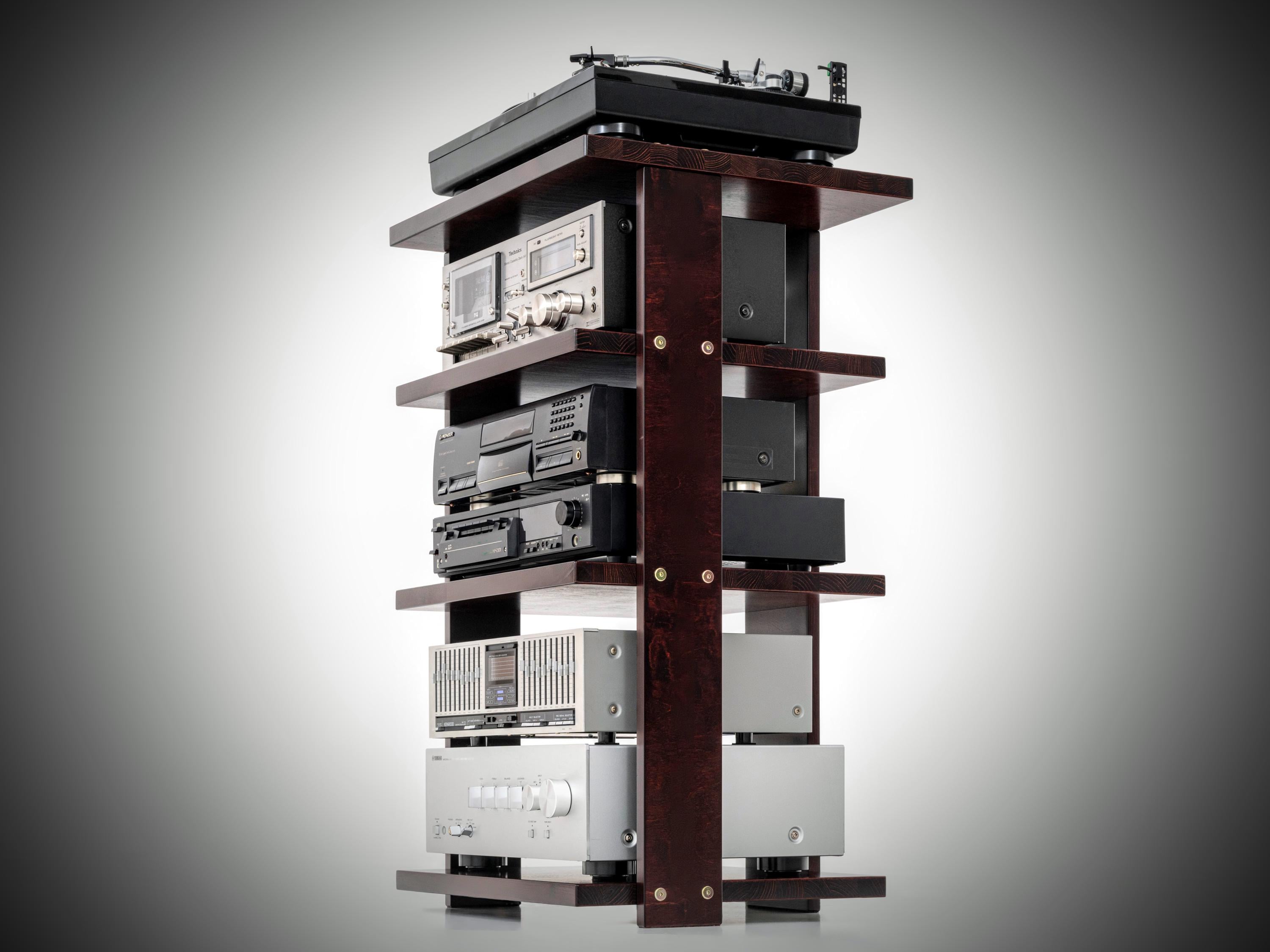 Custom Audio Rack | Bespoke Stereo Cabinet | Handmade Hifi Rack ...