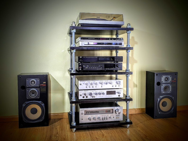Audiophile Audio Rack / Record Player Stand / Turntable Stand - Etsy