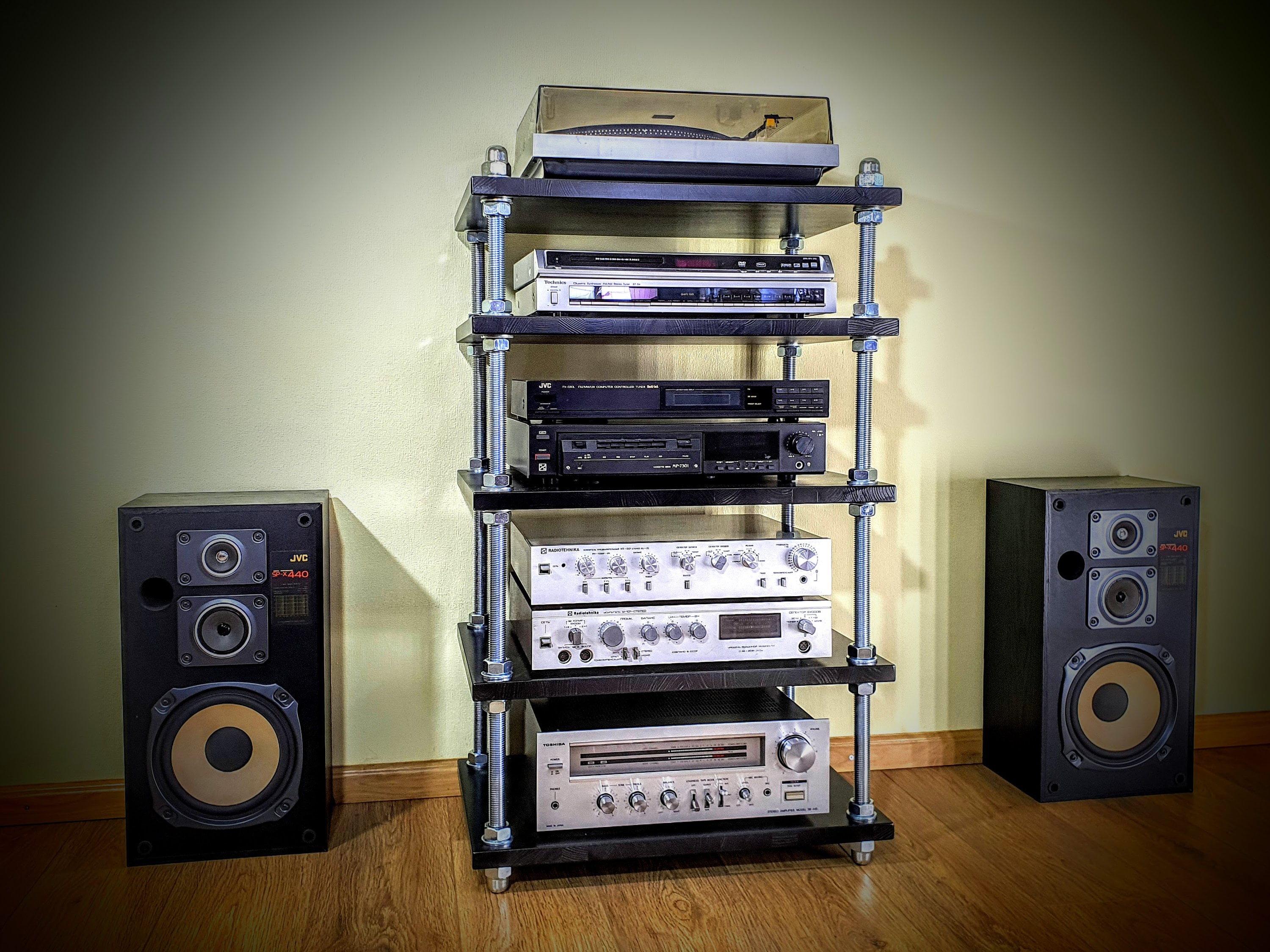 Audiophile Audio Rack / Record Player Stand / Turntable Stand - Etsy Canada