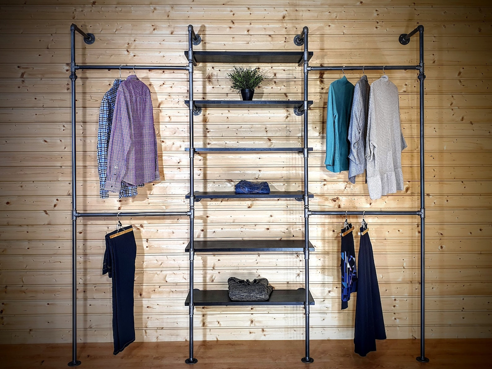 Open Wardrobe / Custom Closet System / Closet Storage System / - Etsy