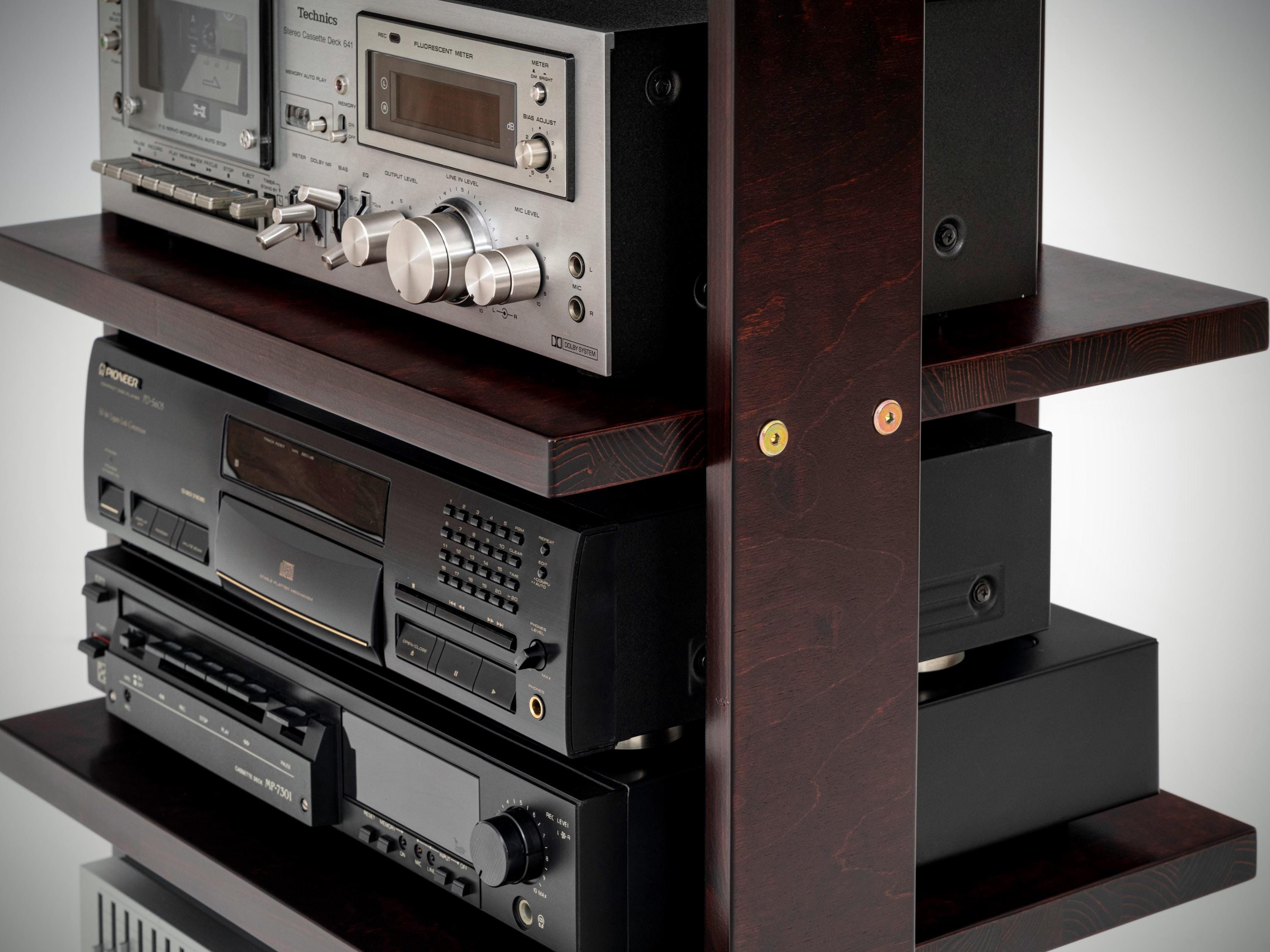 Custom Audio Rack | Bespoke Stereo Cabinet | Handmade Hifi Rack ...
