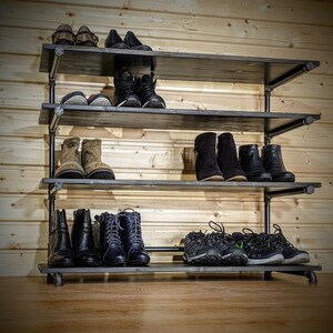 Multiple Tier Shoe Rack - Storage Solution for Your Entryway or Walk in ...