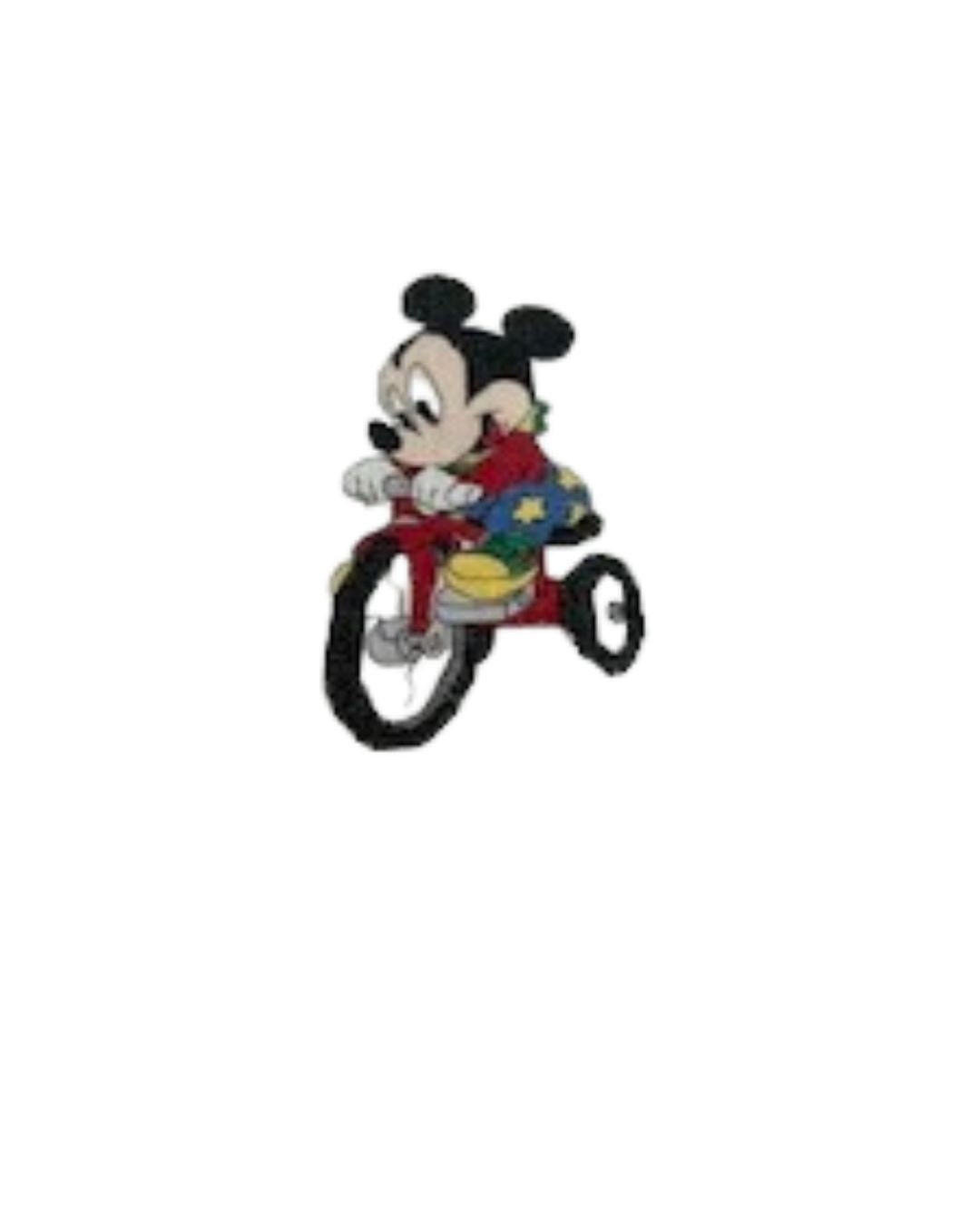 Trike Ride disney Babies Mickey Mouse Finished Cross Stitch - Etsy
