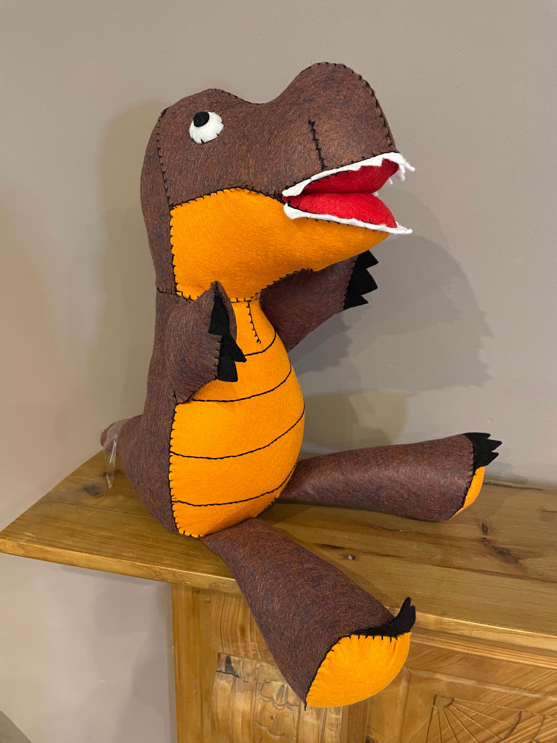 The Terrible T Rex Pdf Pattern - Etsy