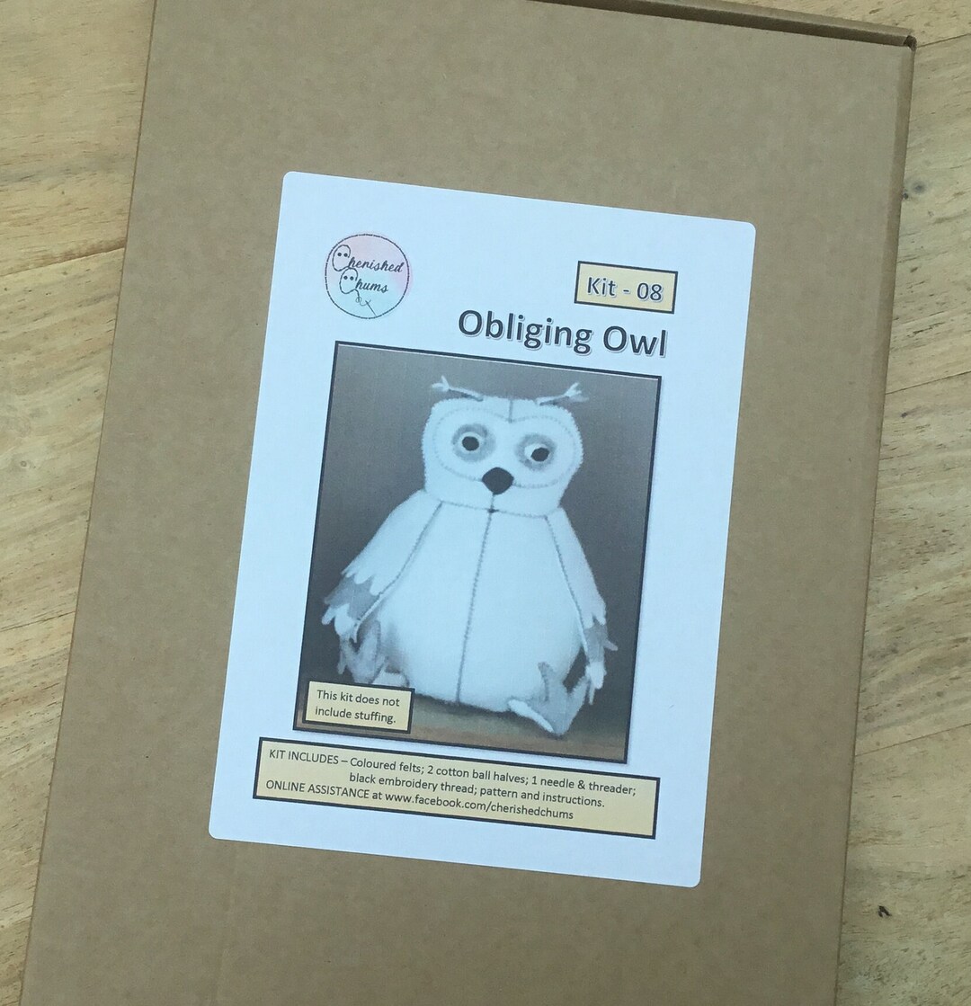 The Obliging Owl Pdf Pattern - Etsy