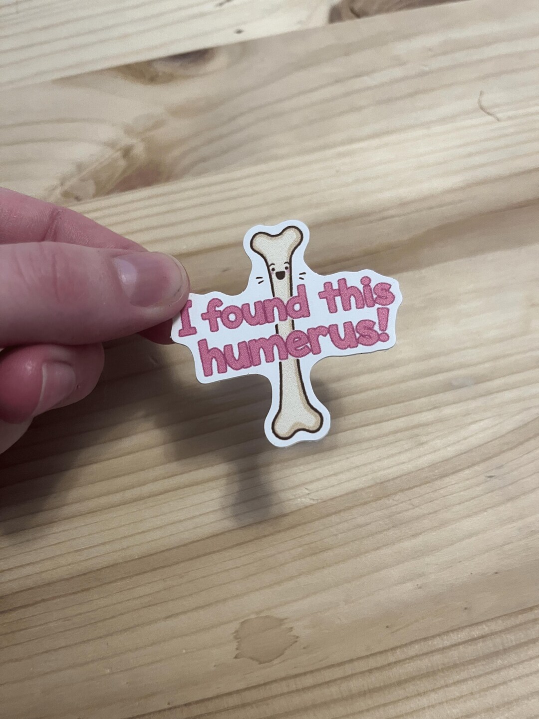 Funny Medical Sticker, Anatomy Nurse Sticker for Ortho Lovers, Humerous ...