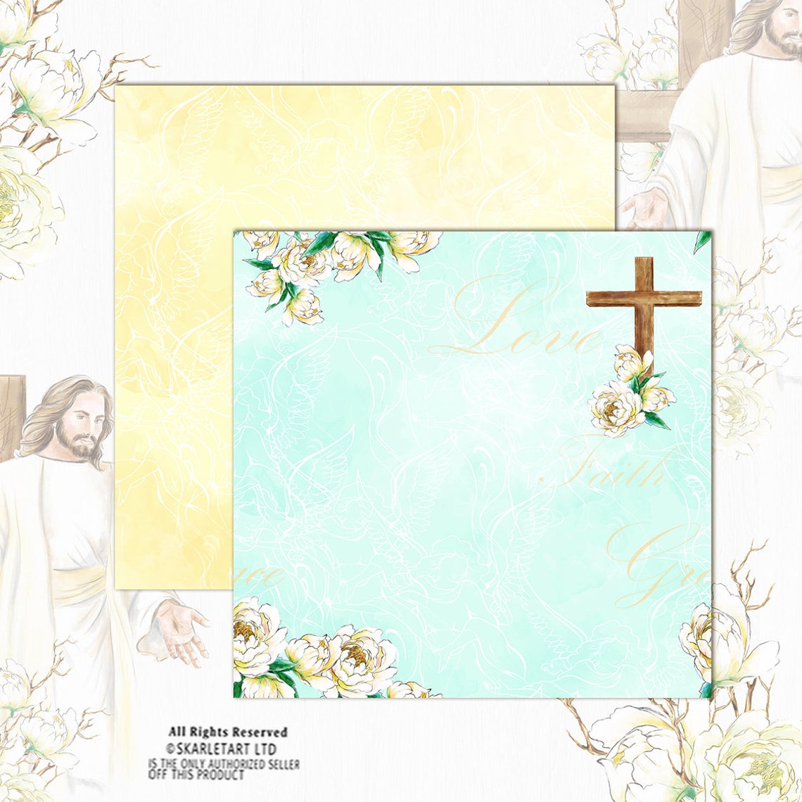 Easter Paper Pack, Jesus Paper, Resurrection,printable Easter ...