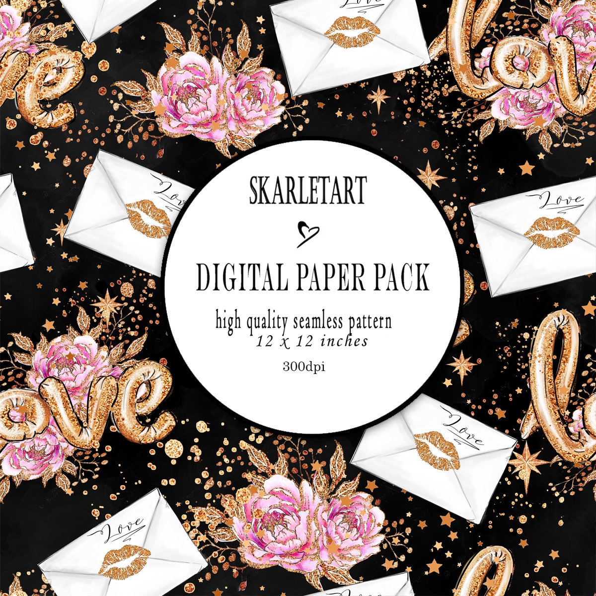 Valentine Paper Pack Cute Paper Nursery Room Decor Planner - Etsy