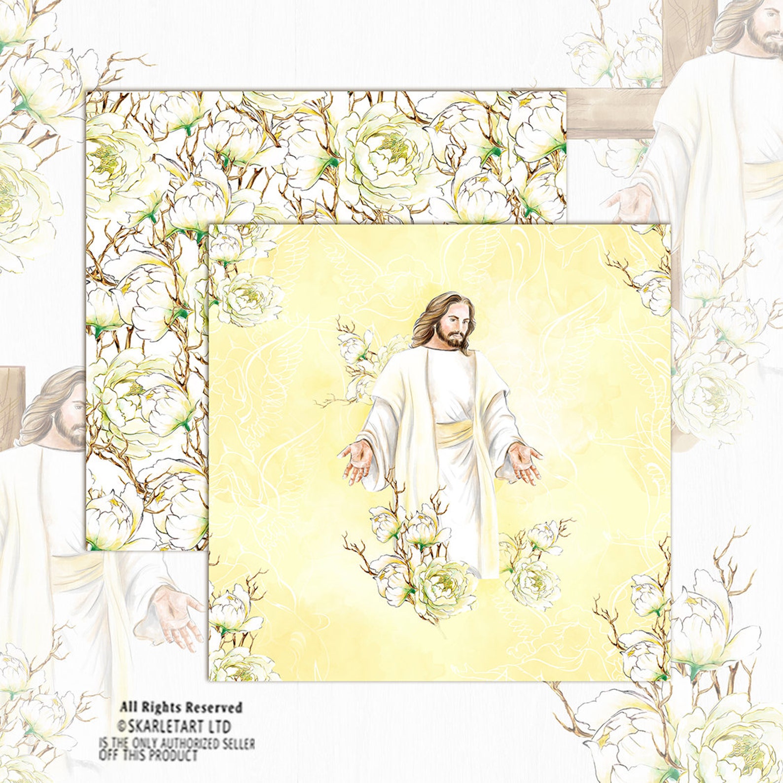 Easter Paper Pack, Jesus Paper, Resurrection,printable Easter ...