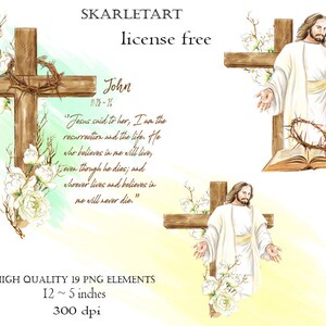 Easter Clipart, Jesus Clipart, Resurrection,watercolor Easter ...
