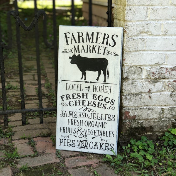 Farmers Market Chalkboard - Etsy