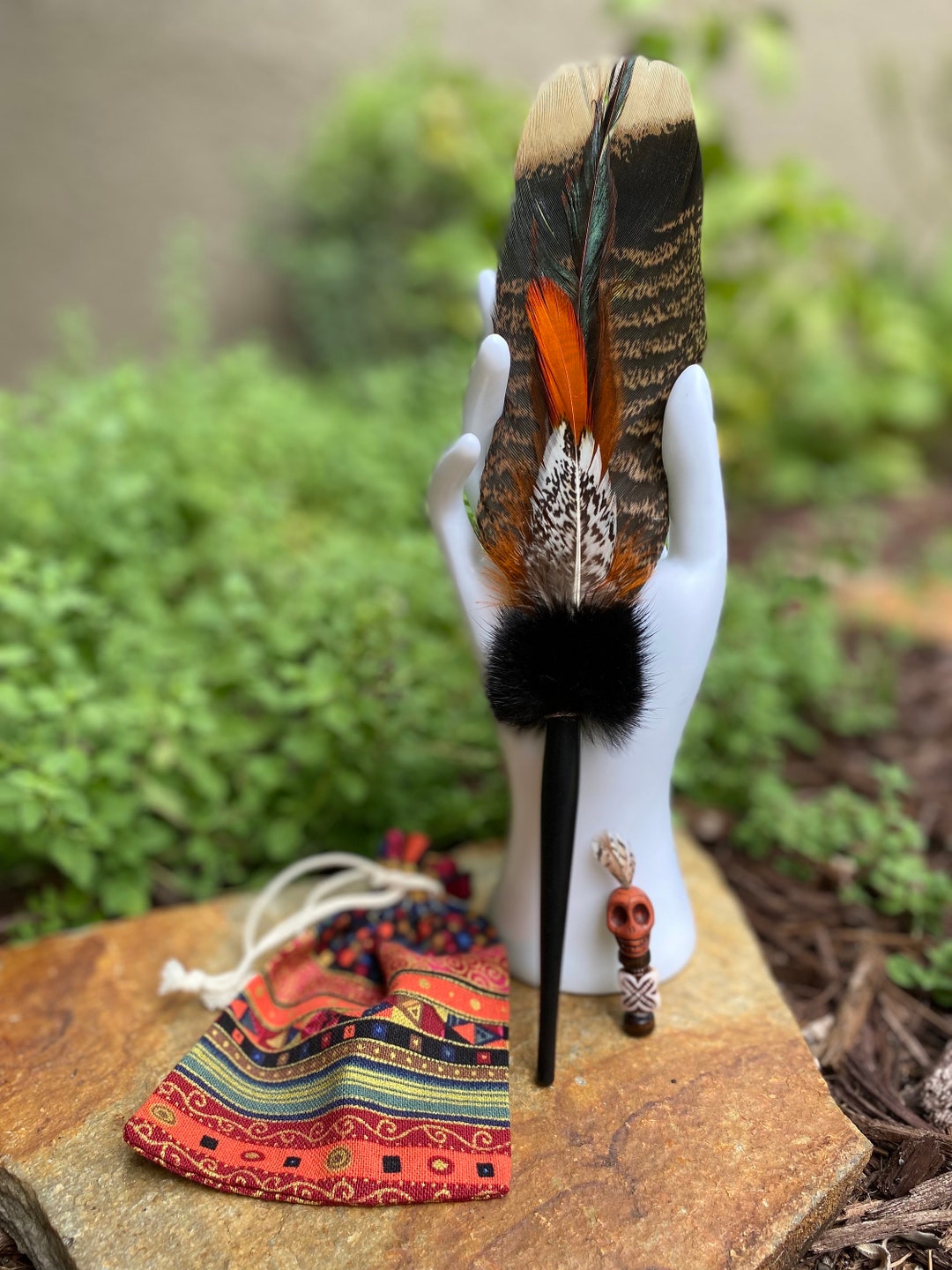 Handcrafted Smudge Feather & Ancestor Wisdom Totem – Eastern Turkey and ...