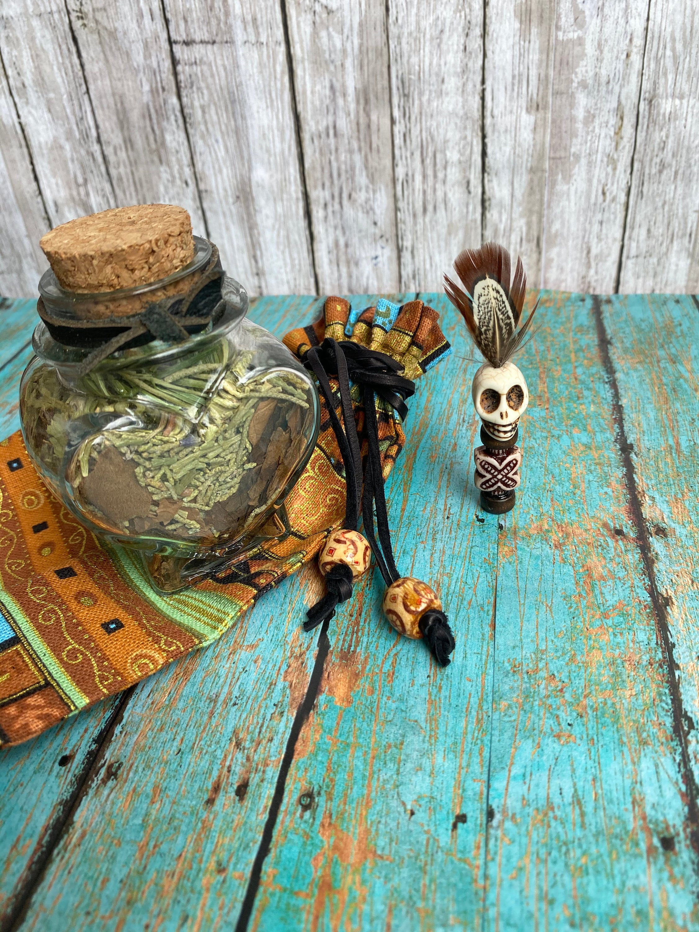 Shamanic Healer Wooden Box Set