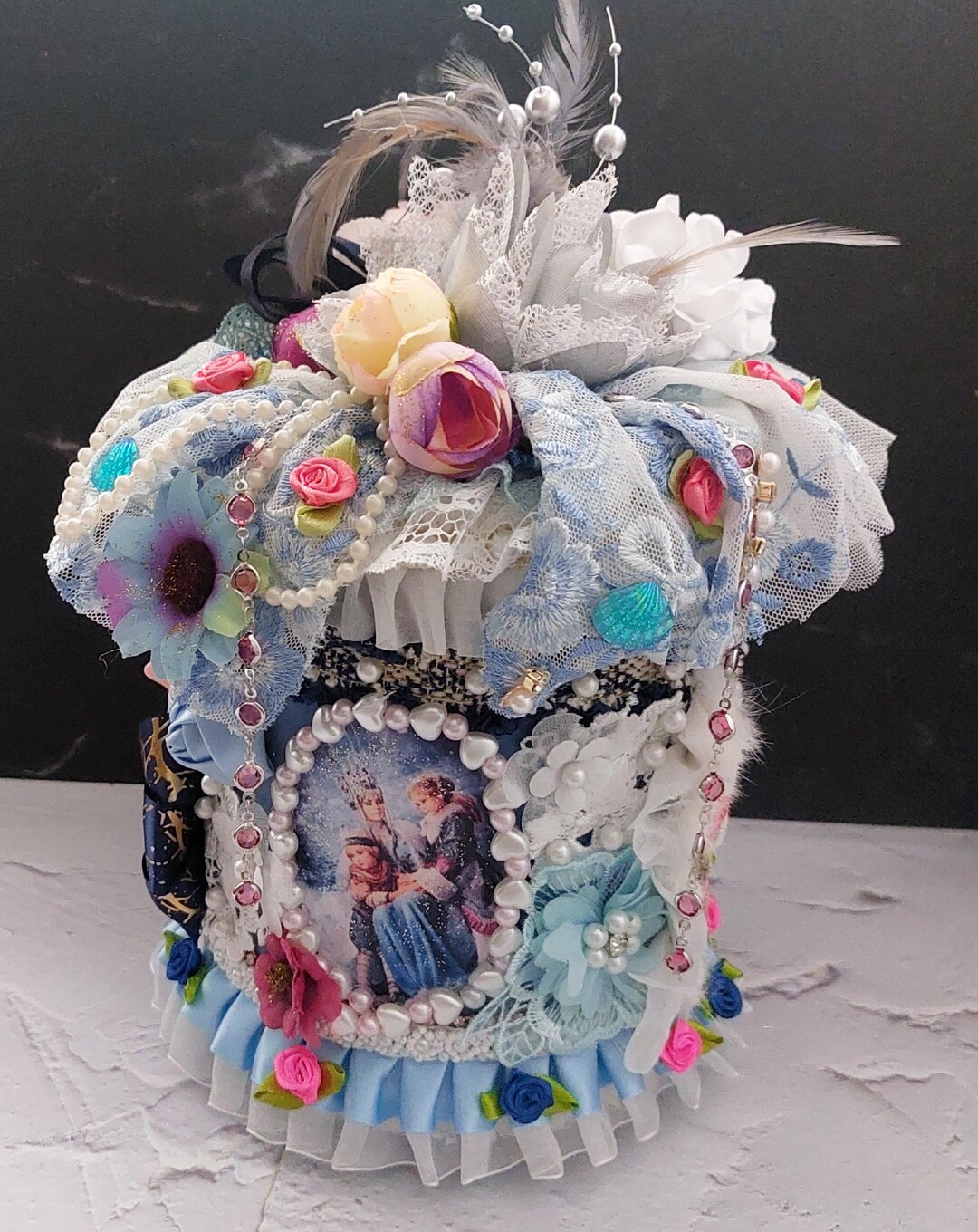 Ice Queen Fairy Gift Box: Blue Pearl Keepsake Box - Etsy