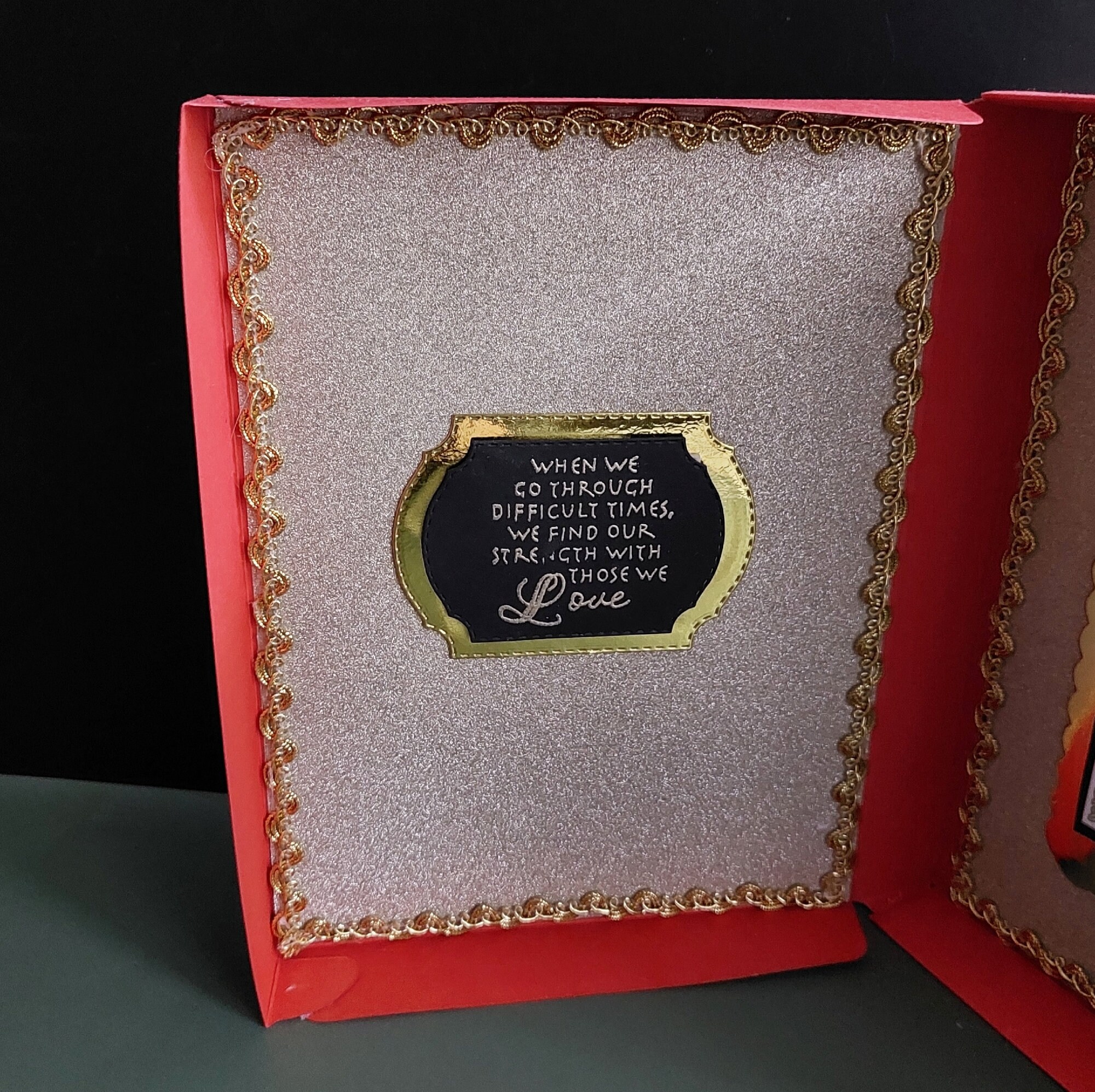 Condolence Box. Bereveament Favor Box. Custom Red Box to Send - Etsy