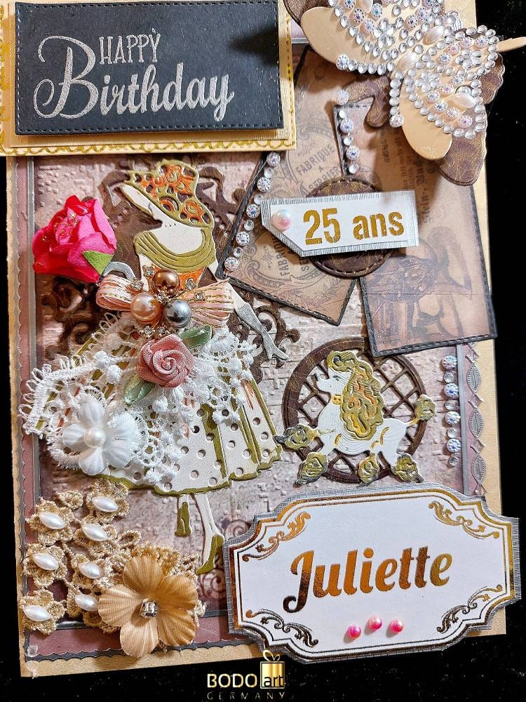 Milestone Birthday Card. Modern Retro Card in Fall Colors. - Etsy