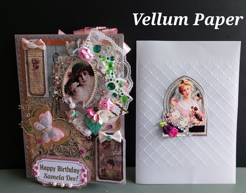 Personalised Paris Style Birthday Card. Beautiful Card for - Etsy