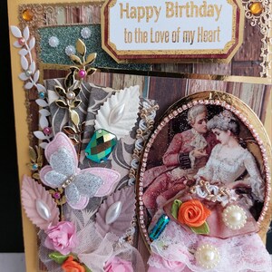 Unique, Renaissance Birthday Card. Personalized Anniversary Card for ...