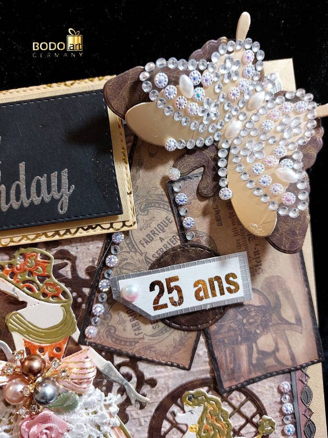Milestone Birthday Card. Modern Retro Card in Fall Colors. - Etsy