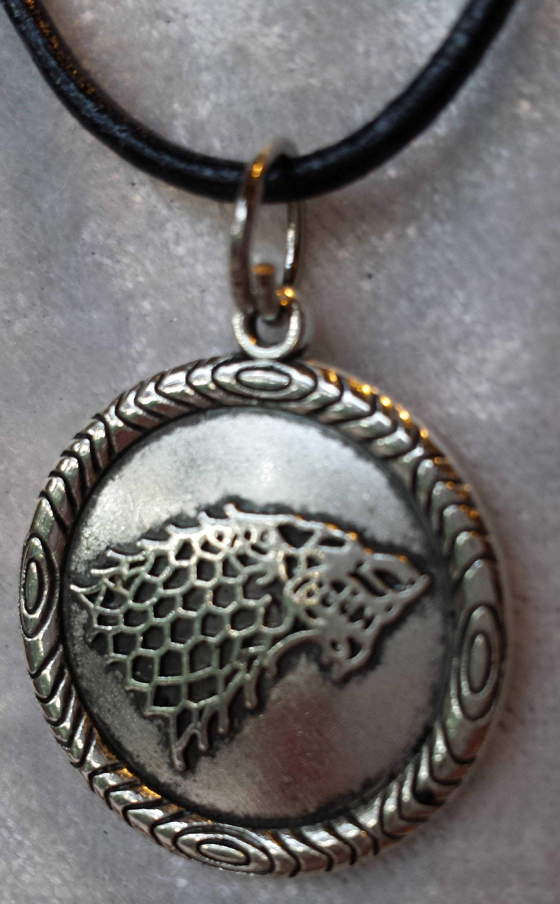Game of Thrones-house Stark Wolf Pendant-summer is Coming - Etsy
