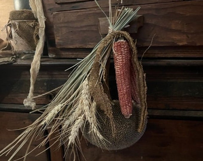 CORN TASSEL WREATH All Natural Decoration for Door or Wall - Etsy