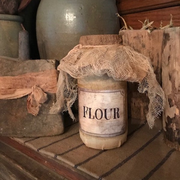 Primitive Jar - Etsy