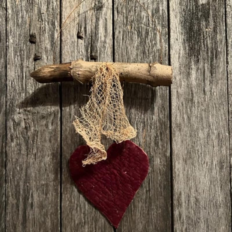 Primitive Hearts - Etsy