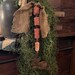 Primitive Easter Bunny Peg Hanger Homestead Door Keep Spring - Etsy
