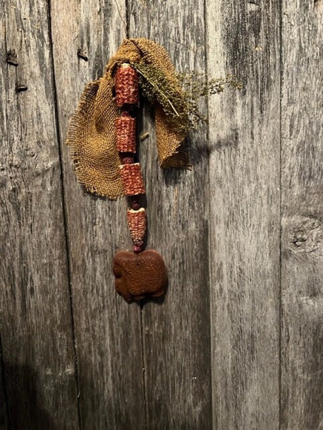 Primitive Sheep Lamb Corn Cob Peg Hanger Homestead Door Keep - Etsy