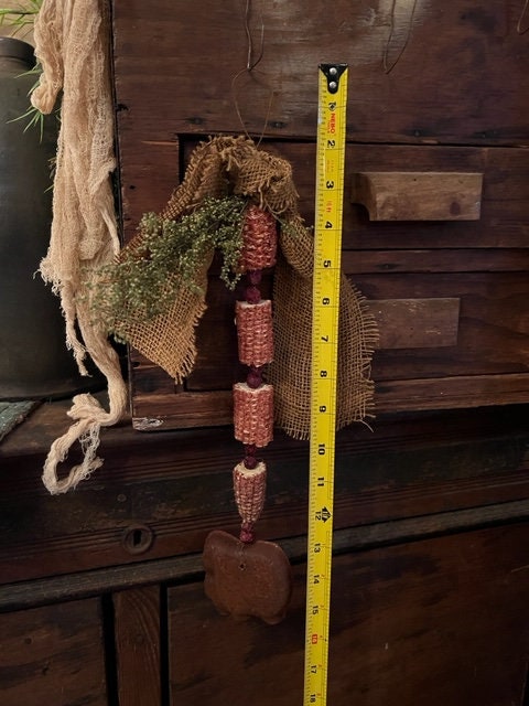 Primitive Sheep Lamb Corn Cob Peg Hanger Homestead Door Keep - Etsy