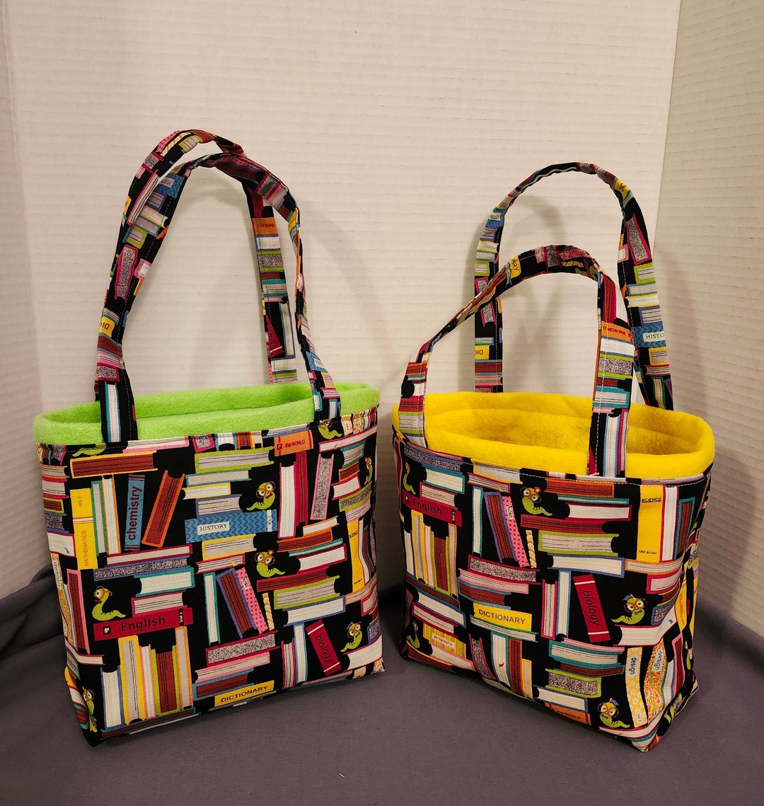 Book Lover's & Book Worm Carry-on / Tote and Gift Bags - Etsy