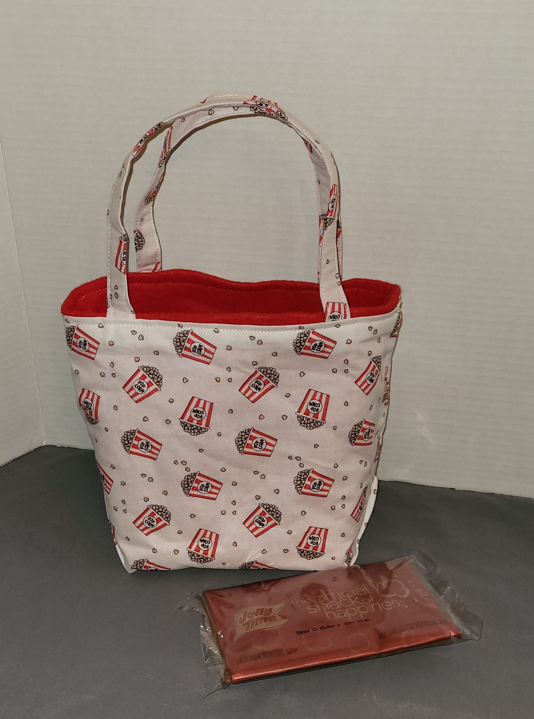 Popcorn Tote Bag - Etsy