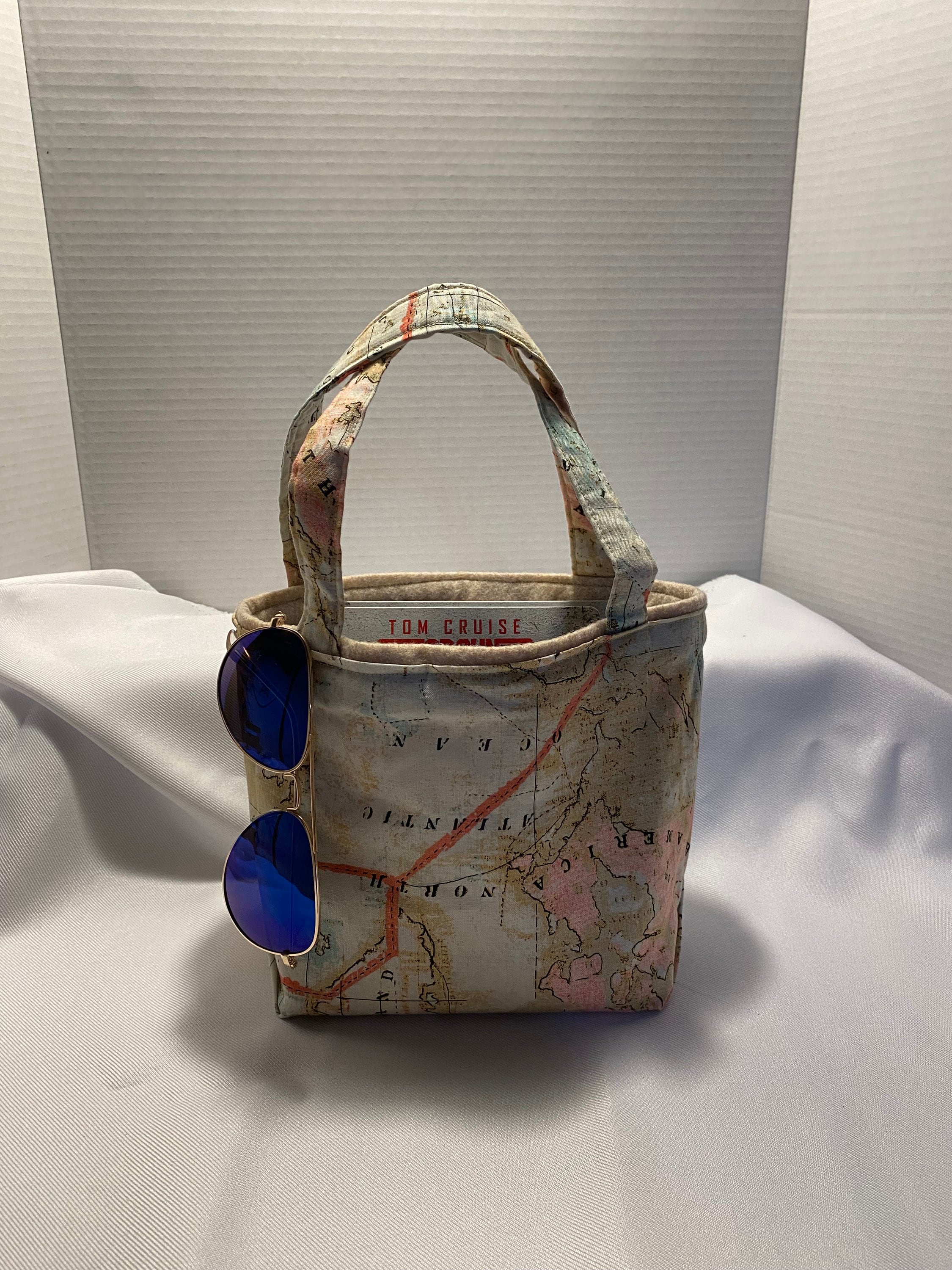 World Map Gift Bag - Etsy