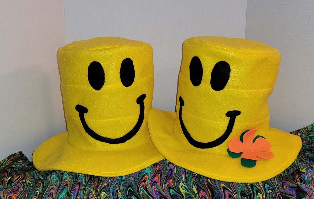 Smiley Face Hat - Etsy