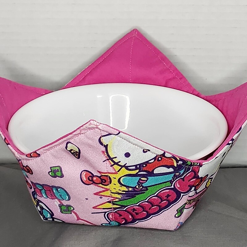 Helli Kitty Bowl - Etsy