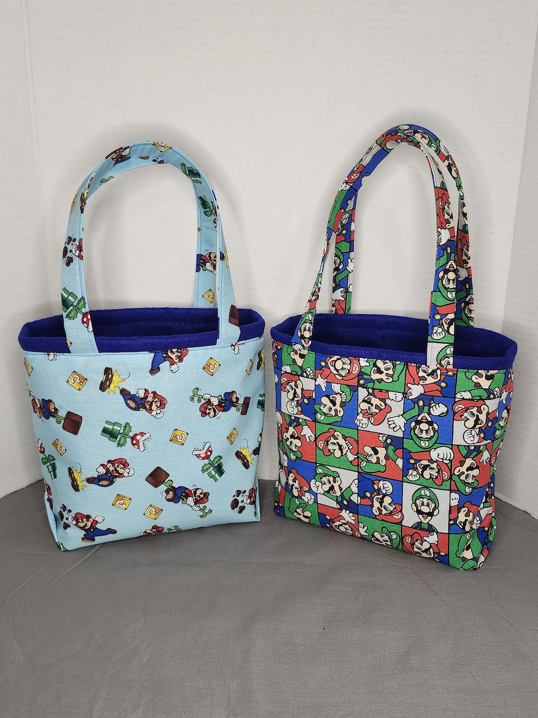 Nintendo Games / Mario Bros. Gift Bags - Etsy