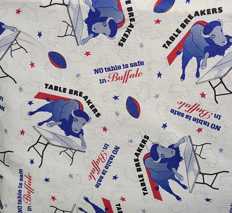 Buffalo Bills Table Breakers/ Bills Mafia: Gift and Carry- on Bag - Etsy